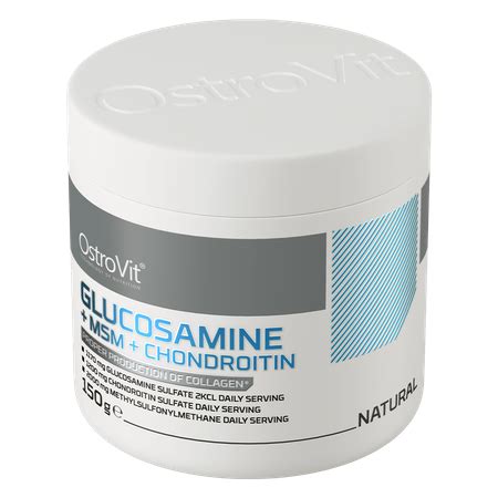 OstroVit Glucosamine + MSM + Chondroitin 150 g - 7,98 € - Official ...