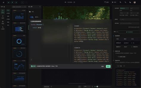 基于 vue3 naive ui 实现的大屏报表，低代码数据可视化开发平台 依星源码资源网 依星资源网