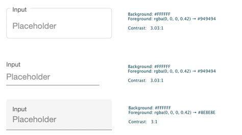 Bug Mat Form Field Accessibility Issue With Input Placeholders Issue Angular