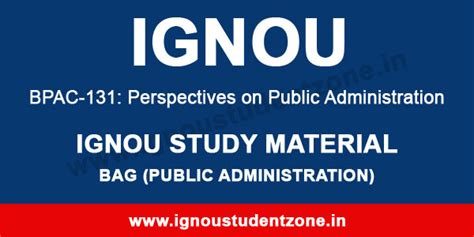 IGNOU BPAC 131 Study Material IgnoubabeZone In
