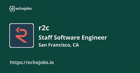 R2c Is Hiring Staff Software Engineer Full Stack San Francisco Ca Rsanfranciscotechjobs