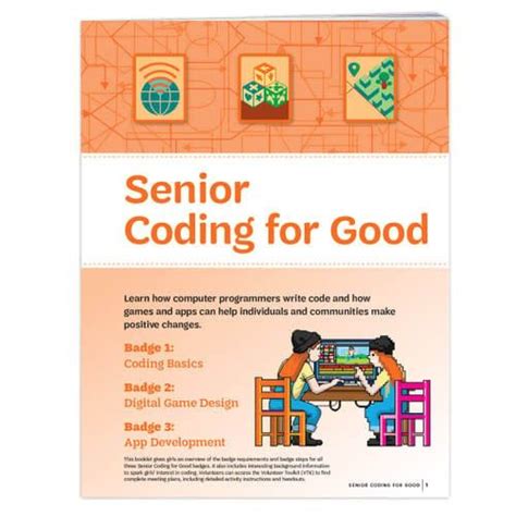 Badge Requirements Senior Coding For Good