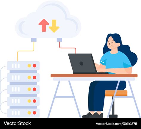 Cloud Computing Royalty Free Vector Image VectorStock