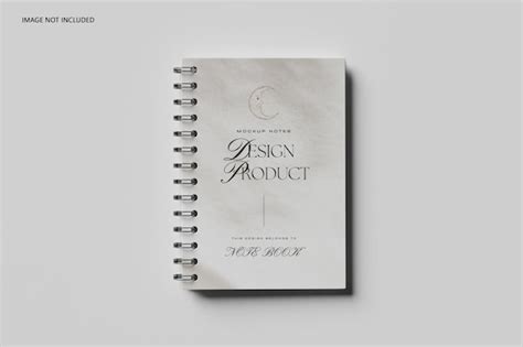 Premium PSD Note Book Mockup