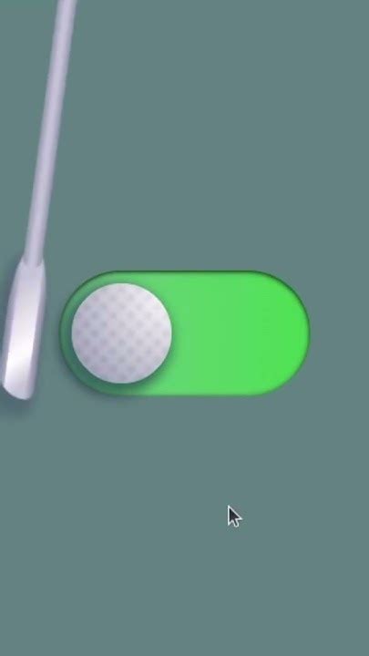 Golf Toggle Using Html Css Coding Viral Trending Design 820 Css Html Youtube