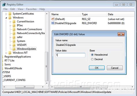 Stop Forced Windows Upgrade Avoiderrors