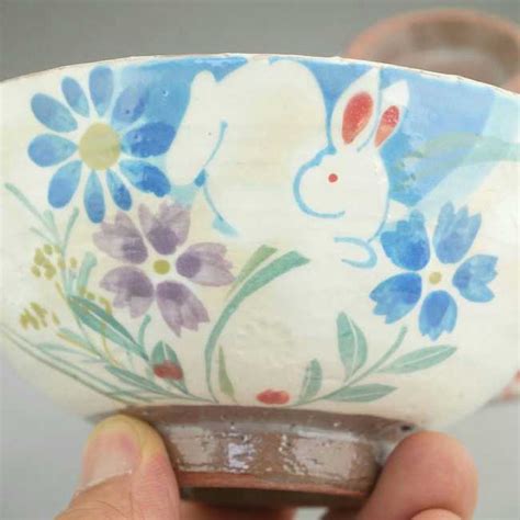 楽天市場京焼 清水焼 宵待うさぎ夫婦茶碗 圭司京焼清水焼専門店 松韻堂