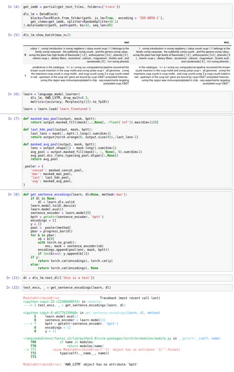 Encodings From The Sentence Encoder Fastai Fastai Course Forums