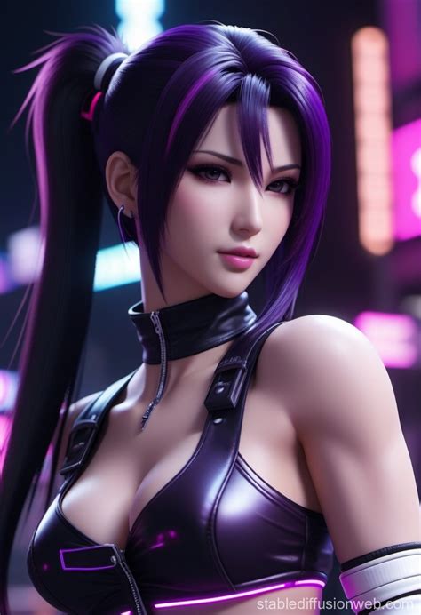 Tifa Lockhart Final Fantasy Remake Style Prompts Stable Diffusion