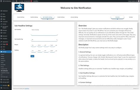 Site Notify Wordpress Plugin By Viveksoni344 Codester