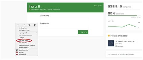 Defend The Web” Write Up Intro 2