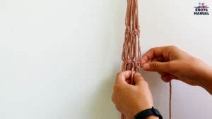 Macrame Plant Pot Hanger Free DIY Pattern For Beginners