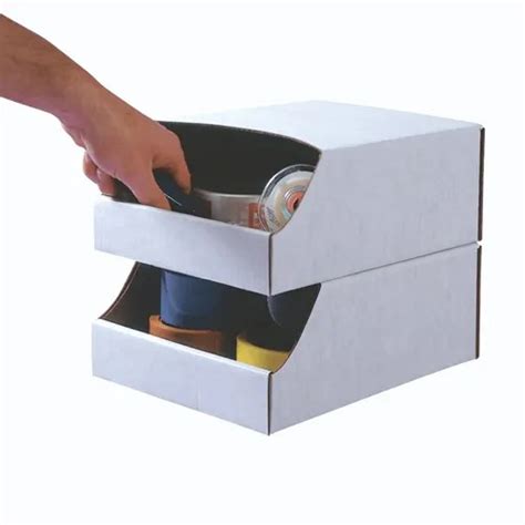 4 X 18 X 4 12″ Stackable Bin Box Tx Packaging 4 X 18 X 4 12″ Stackable Bin Box Tx Packaging