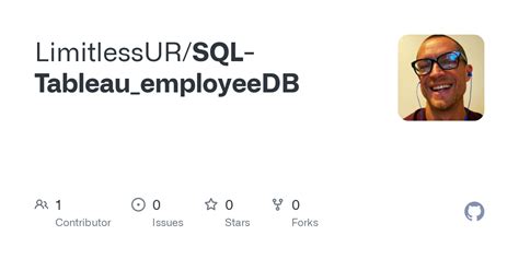 Github Limitlessursql Tableauemployeedb