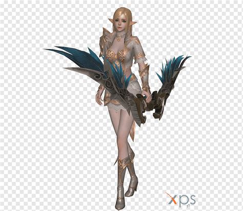 리니지 2 레볼루션 리니지 Ii 요정 엘프 Ncsoft 요정 게임 가상의 인물 패션 모델 Png Pngwing