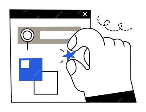 Premium Vector Drag And Drop Interface Concept Illustration