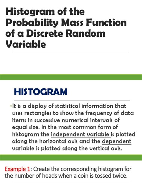Histogram Of The Probability Mass Function Pdf Histogram Random