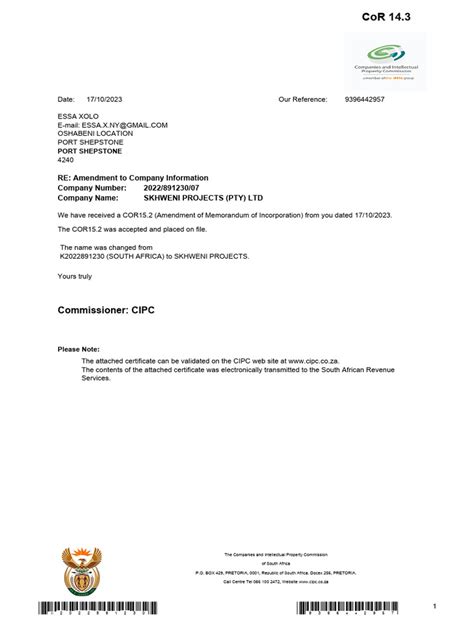 Commissioner Cipc Download Free Pdf Justice Crime And Violence