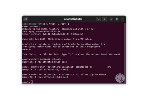 Cómo Instalar Mysql En Ubuntu ️ Solvetic
