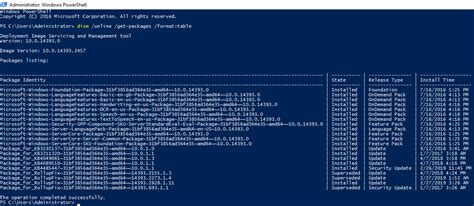 Windows Server 2019 Powershell