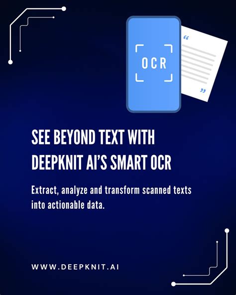 Aipoweredocr Documentautomation Ocrtechnology Aiforbusiness Deepknit Ai