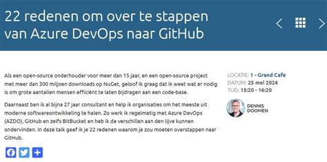 Dennis Doomen On Linkedin Dotnedsaturday