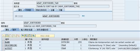 Abap 内表动态排序abapsortordertababap 动态排序 Csdn博客