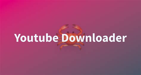 Prasanthntu Youtube Downloader At Main