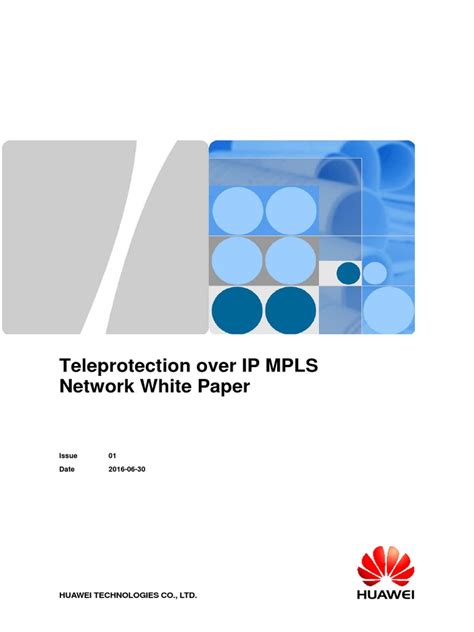 Teleprotection Over Ip Mpls Network White Paper Pdf Multiprotocol Label Switching Networking