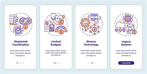 2d Icons Representing Health Interoperability Resources Mobile App