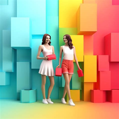 Premium Ai Image Background For Shopping