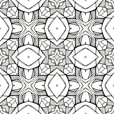 Premium Photo Seamless Abstract Pattern Symmetrical Intricate And Colorful