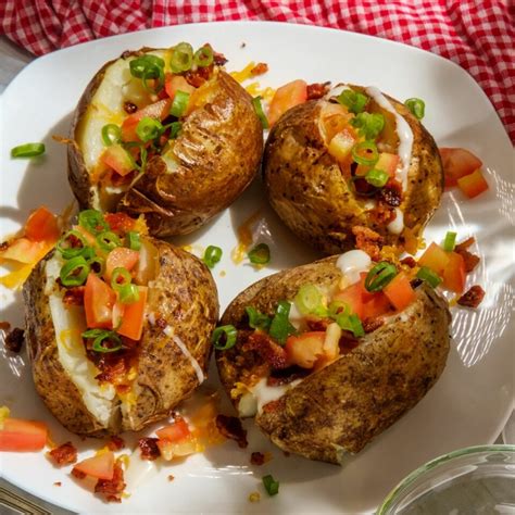 Baked Potato Bar Babaganosh