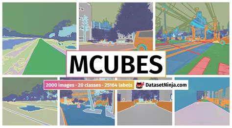 Mcubes Dataset Ninja