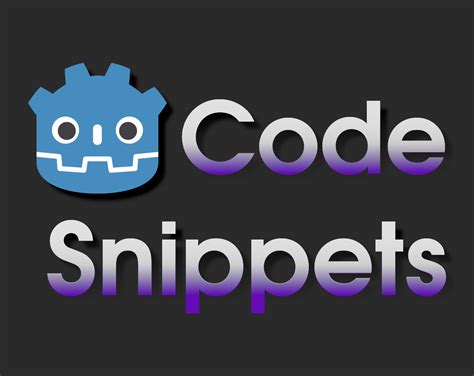 Godot Code Snippets By Voylin