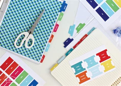 Printable Binder Covers And Tabs The Homes I Have Made