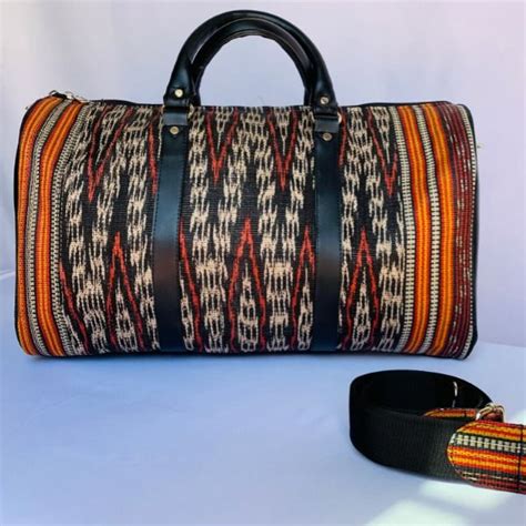 Tinalak Duffel Bag Woven Bag Bags Handmade Bags