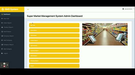 Super Market Management System Java Spring Boot Project Youtube