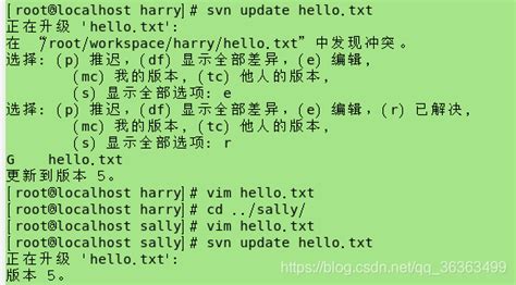 Linux环境下解决svn的冲突方法linux Svn 冲突解决 Csdn博客 Linux环境下解决svn的冲突方法linux Svn 冲突解决 Csdn博客