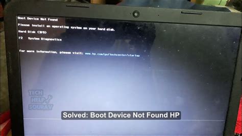 please install an operating system sosbus