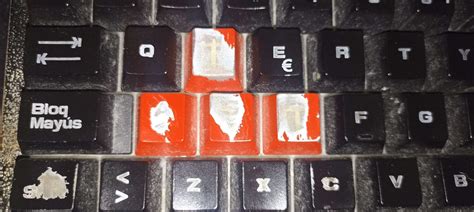 My Wasd Buttons After Playing On This Keyboard For 5 Years Im Not