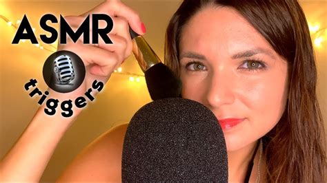 Asmr Mic Triggers Brushing Scratching Tapping Countdown Youtube