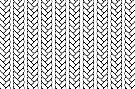 Braid Drawings How To Create A Hair Braid Pattern Brush In Illustrator Vectortuts Hair