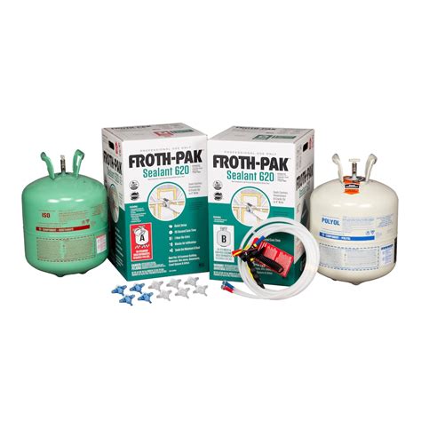 Froth Pak 620 Low Gwp Expanding Spray Foam Sealant Kit The Home Depot Canada