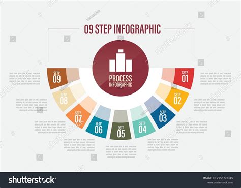 Process Infographic Step Infographic Half Pie Stock Vector Royalty Free 2255778415 Shutterstock