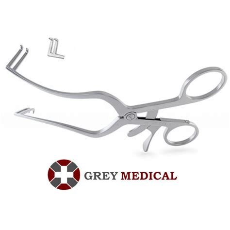 Paparella Weitlaner Retractor Surgical Instruments Grey Medical