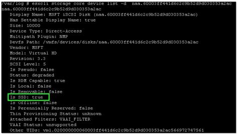 Identify And Tag Ssd Devices In Vsphere Buildvirtual