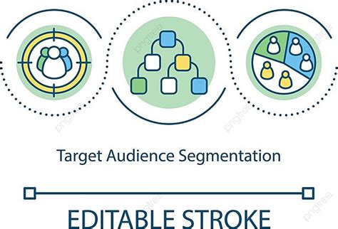 Target Audience Segmentation Concept Icon Icon Persona Conceptual Vector Icon Persona