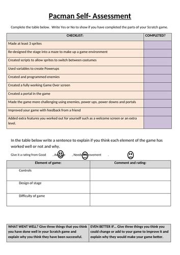 full sow and resources creating a pacman game using scratch block programming teaching resources