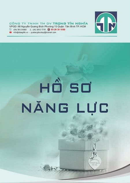 6 mẫu bìa hồ sơ năng lực đẹp